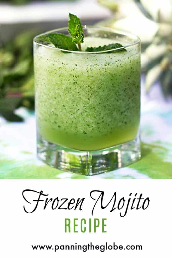 Frozen Mojito Recipe l Panning The Globe