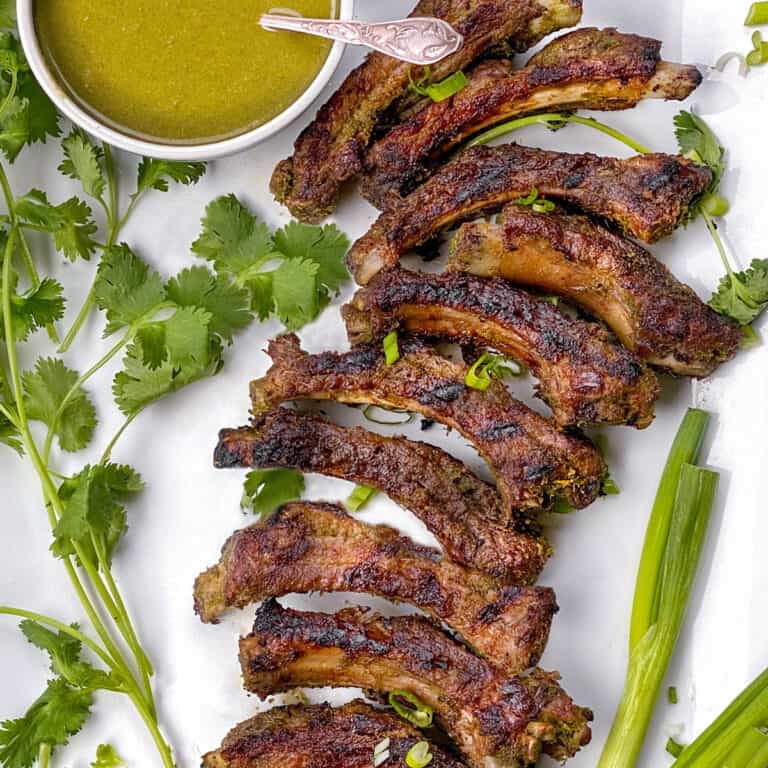 Thai Coconut BBQ Ribs Recipe l Panning The Globe