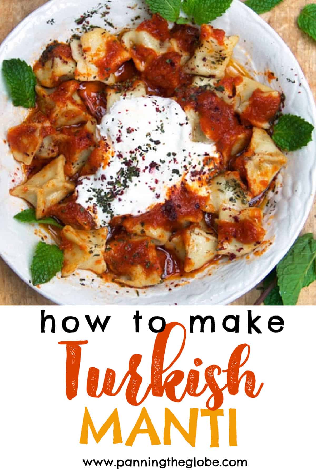 Turkish Manti: Tiny Lamb Stuffed Dumplings with Three Sauces