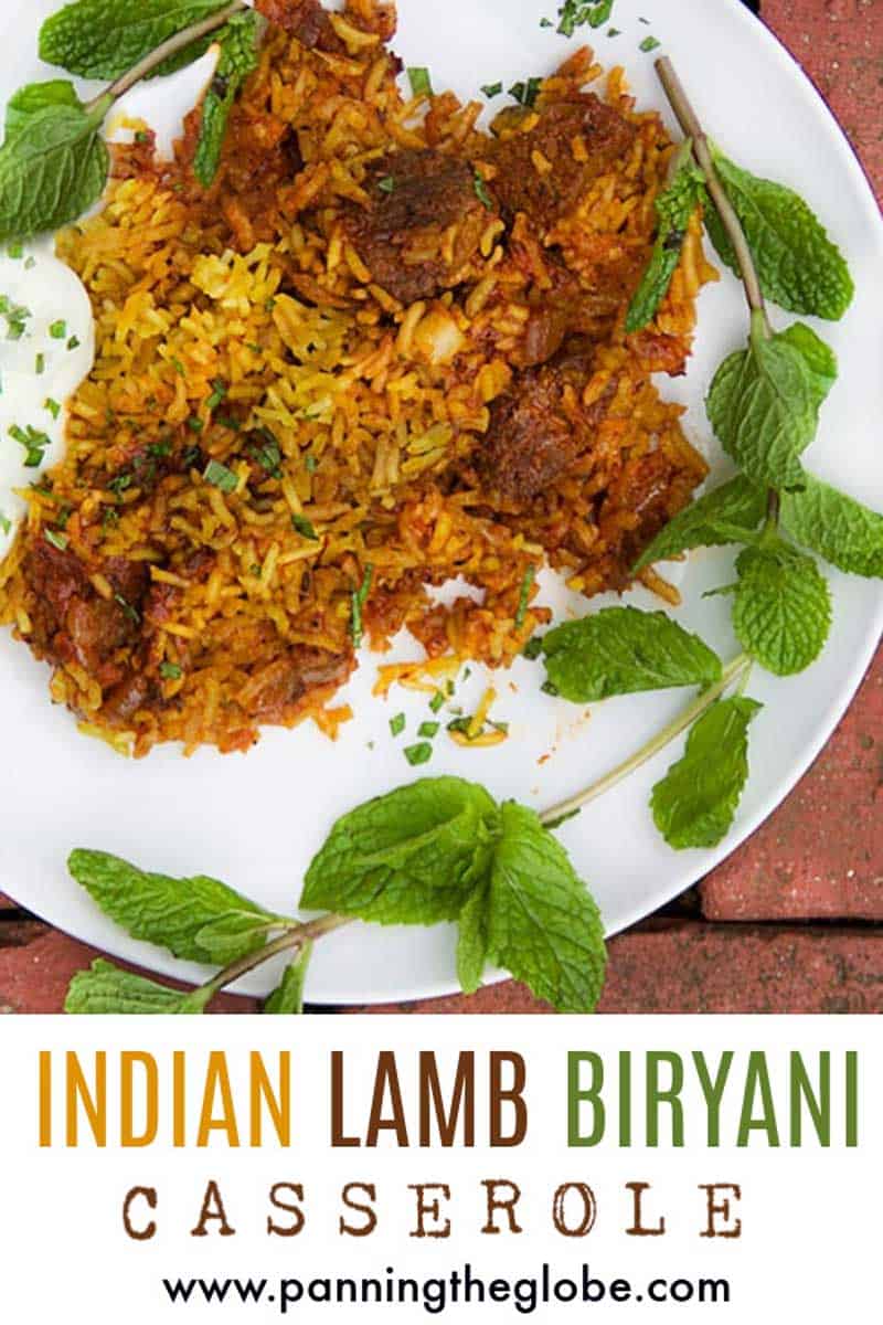 Indian Lamb Biryani: Casserole of Lamb Curry and Saffron Rice