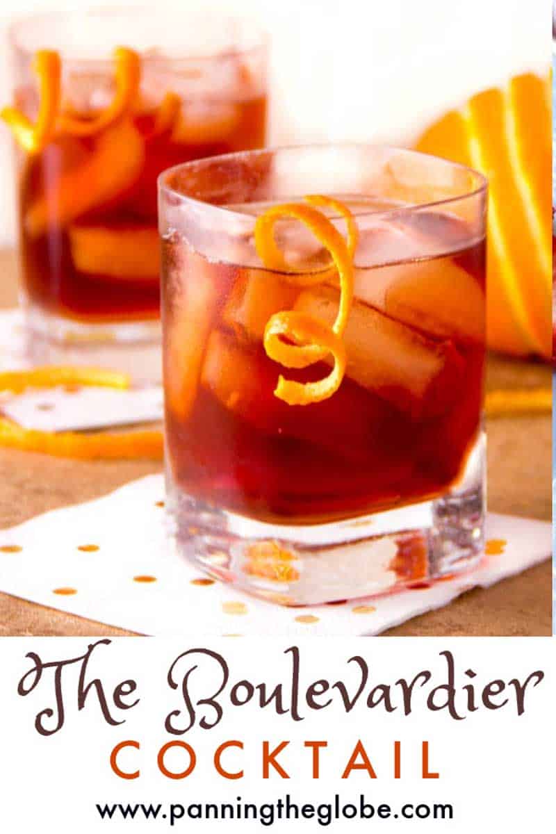 How To Make The Boulevardier Cocktail l Panning The Globe