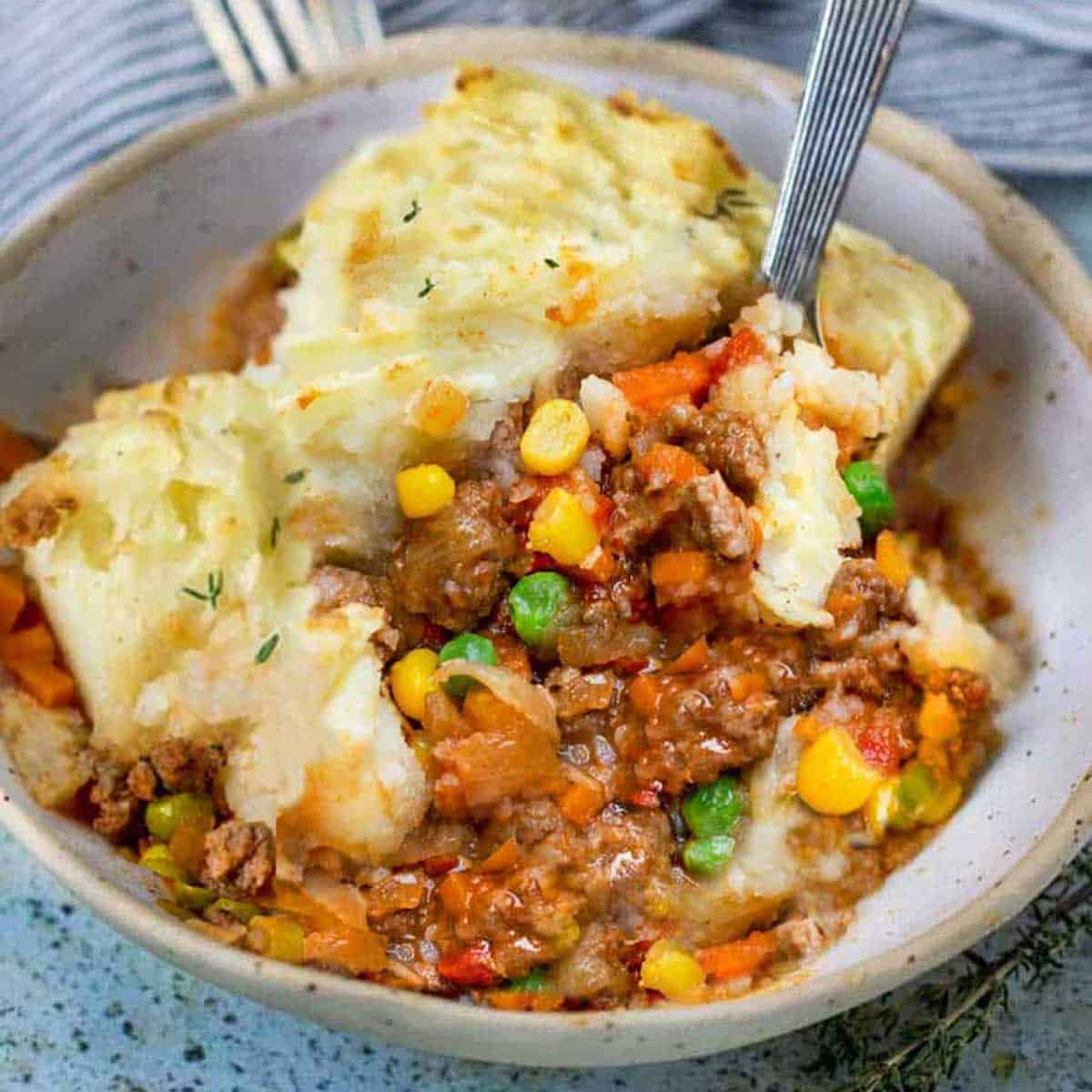 Healthy Shepherd's Pie Recipe l Panning The Globe