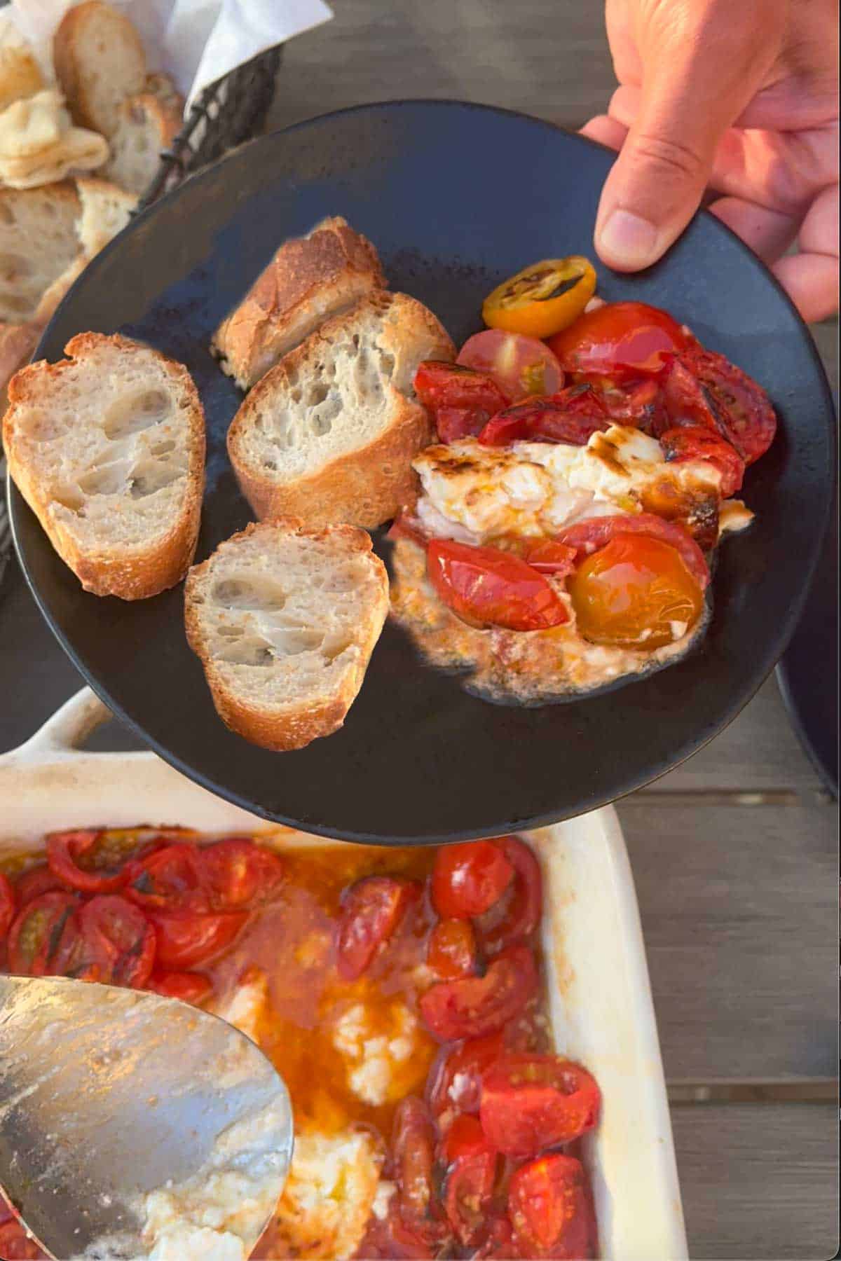 Broiled Feta and Tomatoes: The Best Summer Appetizer