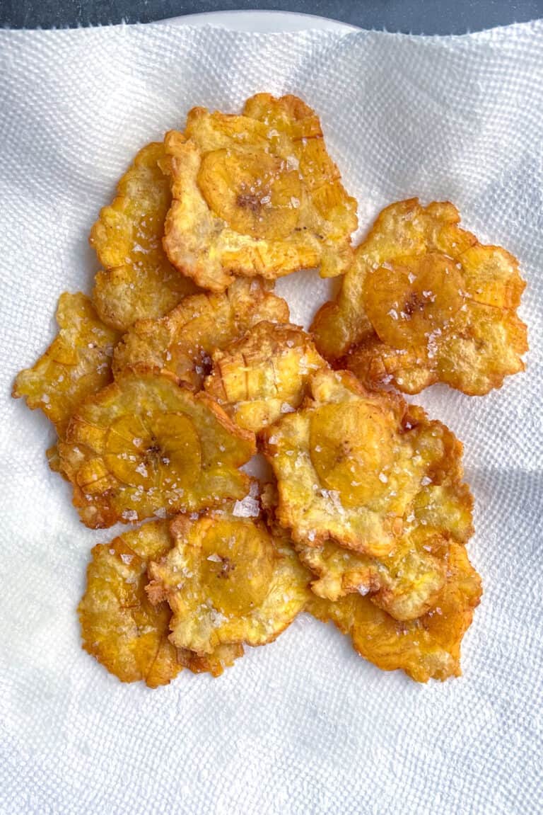 Patacones: Fried Green Plantains l Panning The Globe