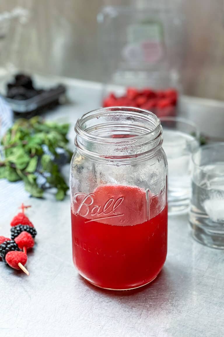 How To Make A Berry Shrub and Delicious Shrub Drinks