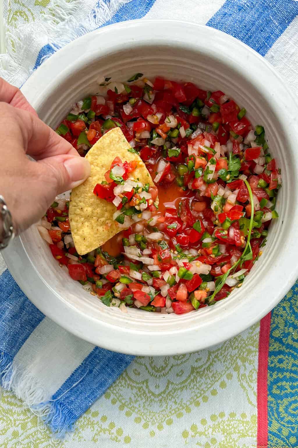 Salsa Fresca Recipe l Panning The Globe