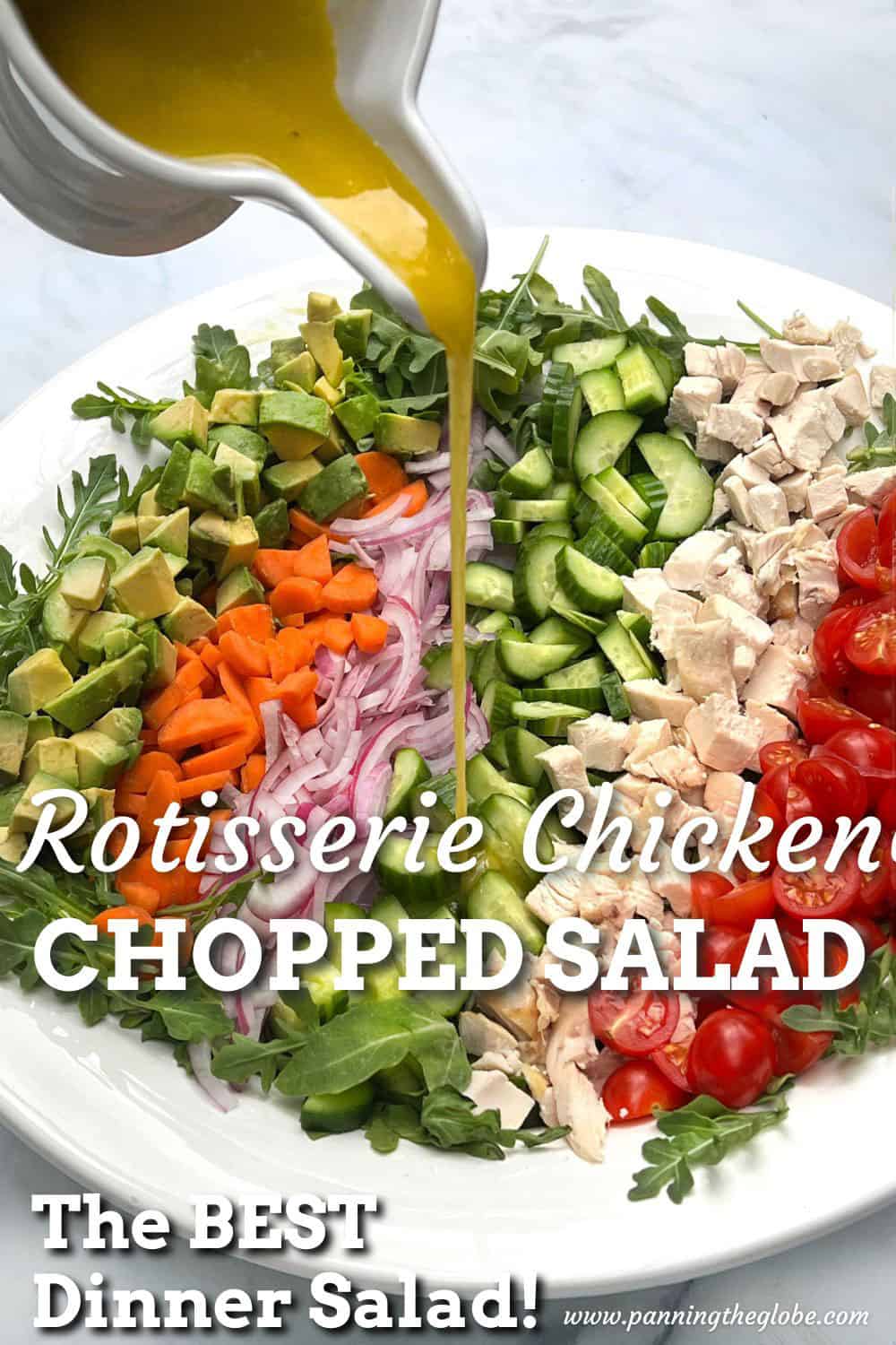Rotisserie Chicken Chopped Salad Recipe