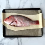 Baked Fish In Salt Pastry