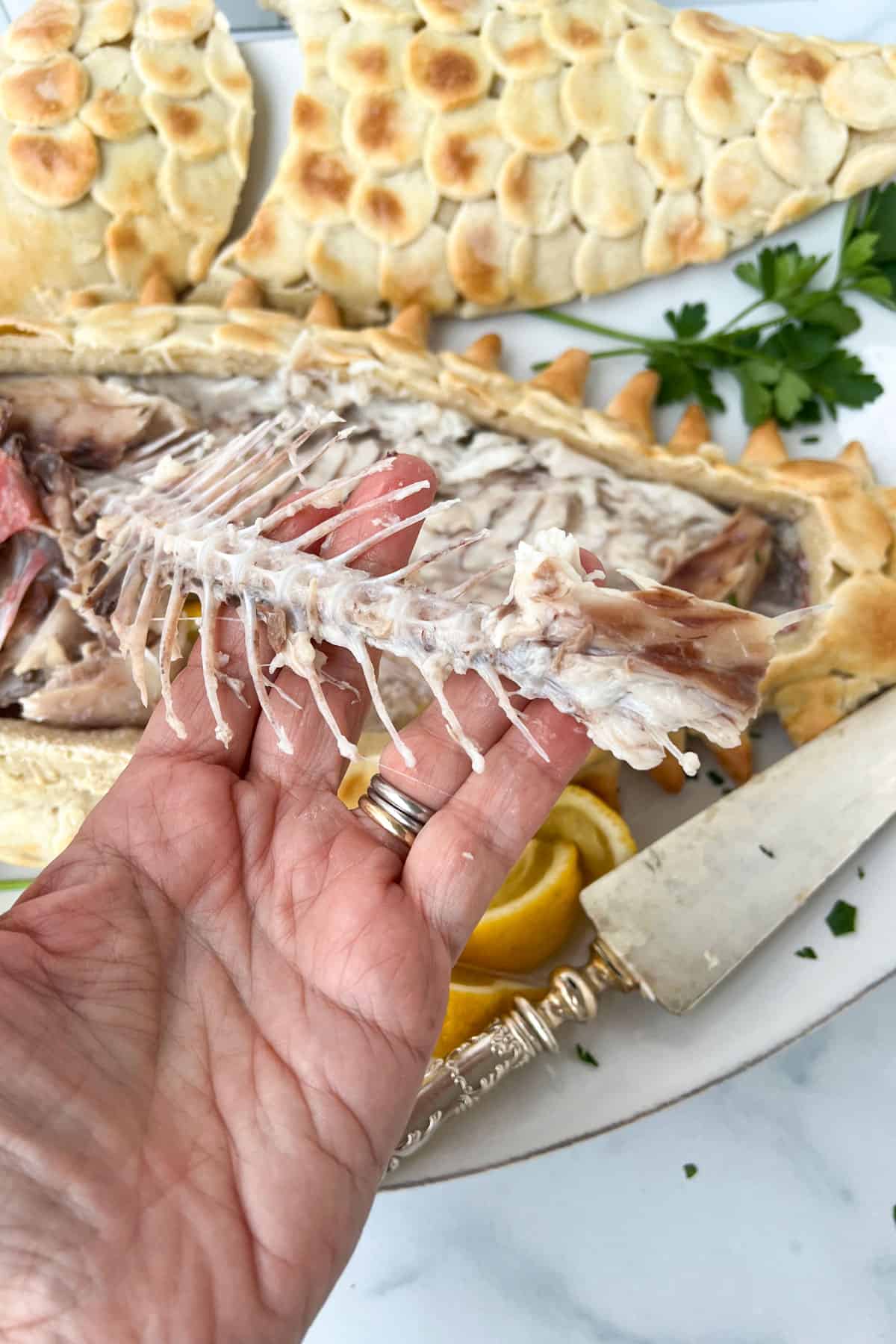Baked Fish In Salt Pastry