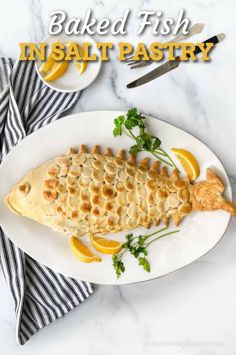 Baked Fish In Salt Pastry