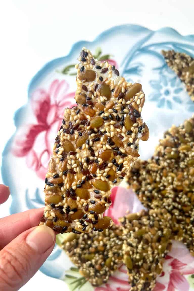 The Best Homemade Seed Crackers: Thin, Crisp and Delicious!